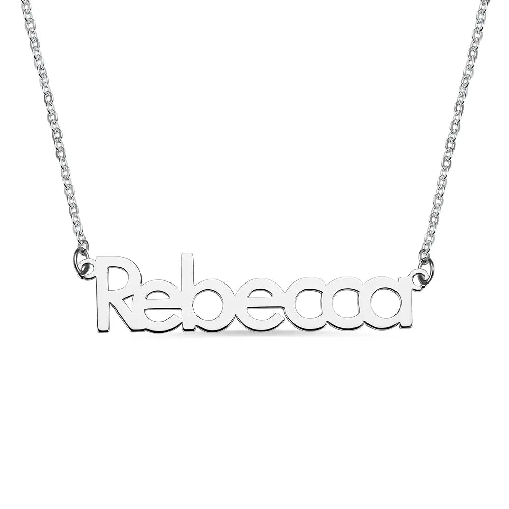 Personalized 14k Gold Name Necklace: A Meaningful Gift for Her Birthday ...