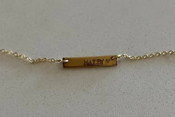 Name Plate Necklaces: A Timeless Personalized Jewelry Trend ...