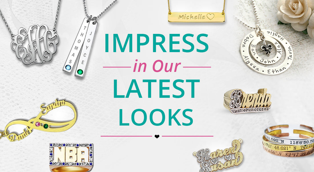 Nameplate Necklace | Personalized Nameplate Jewelry Since 2001 ...